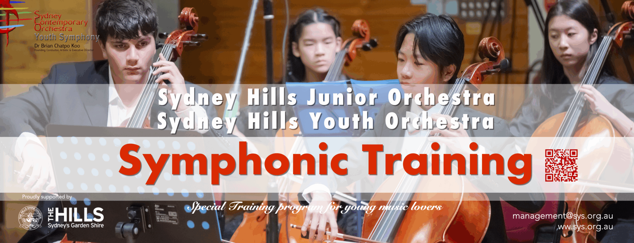 SYMPHONIC TRAINING PROGRAM - Sydney Hills Youth Orchestra
